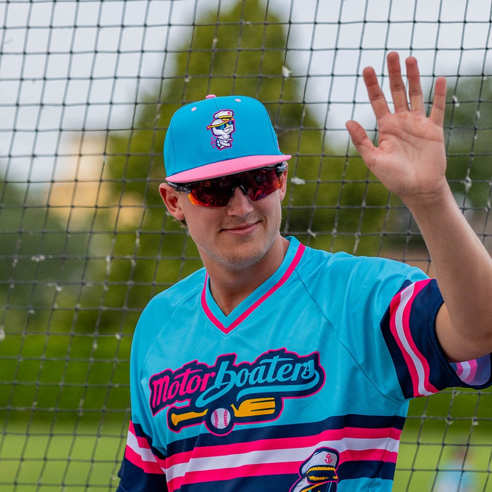 Missouri River Motorboaters Game Hat | Bismarck Larks Merchandise