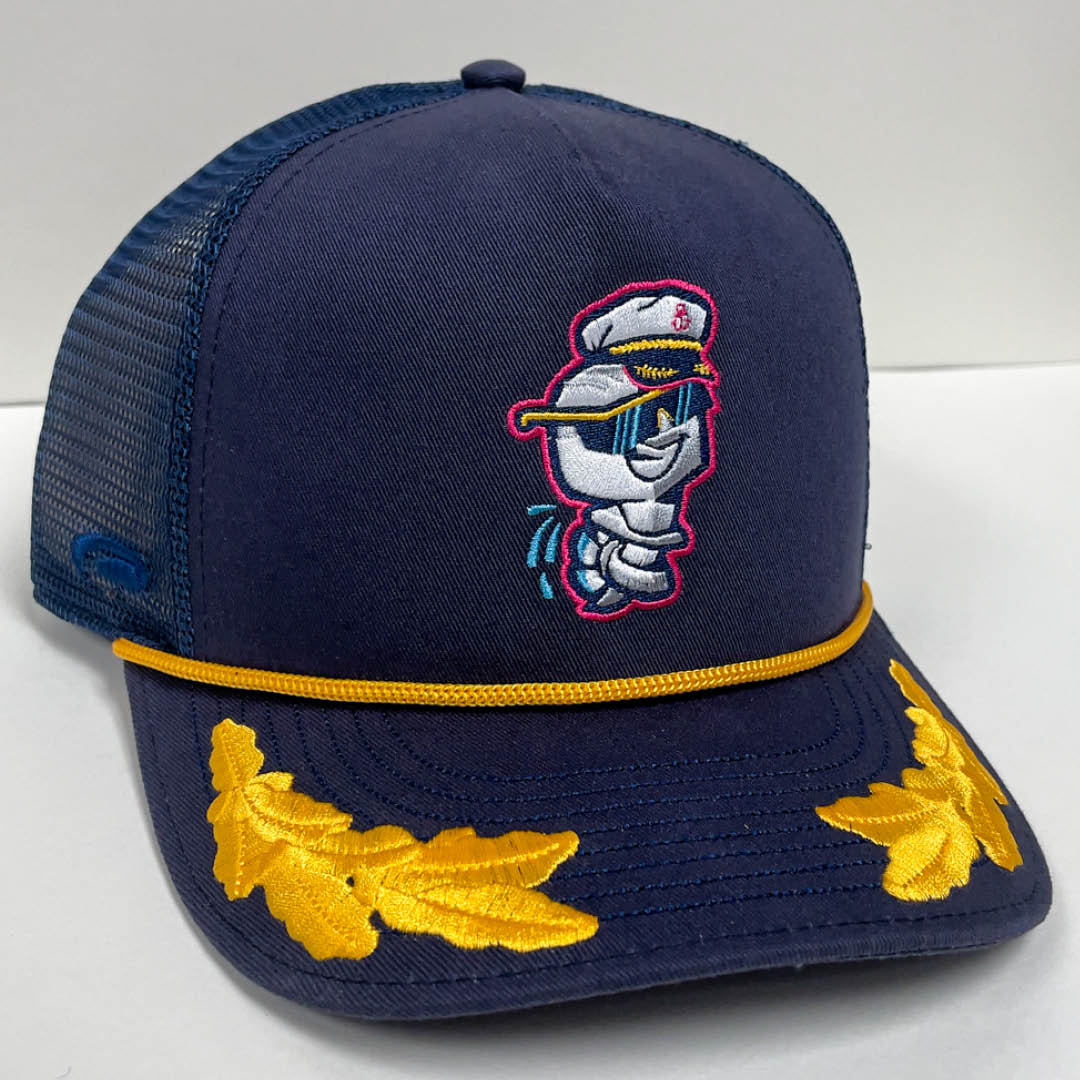 Missouri River Motorboaters Sailor Trucker Hat | Bismarck Larks Merchandise