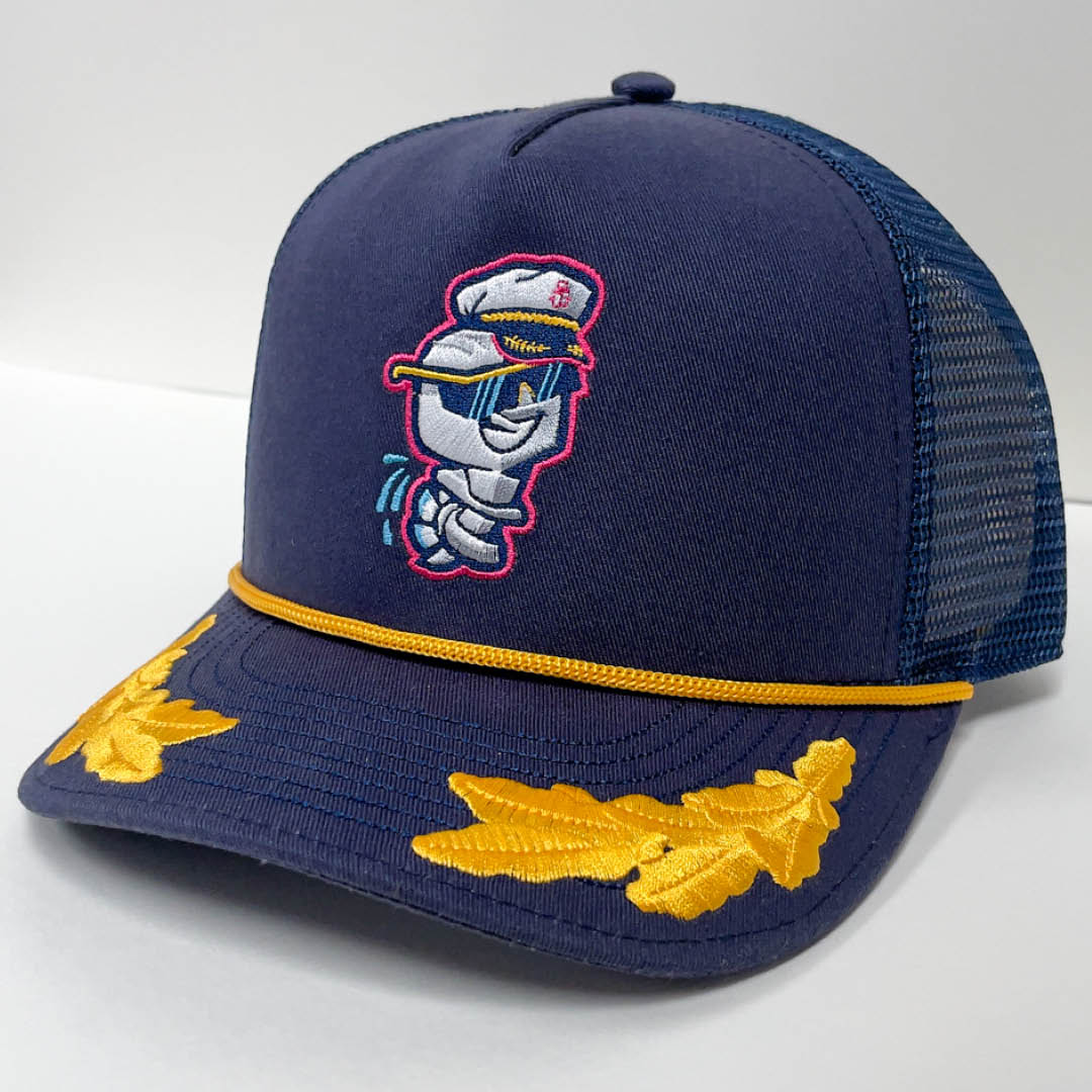 Missouri River Motorboaters Sailor Trucker Hat | Bismarck Larks Merchandise